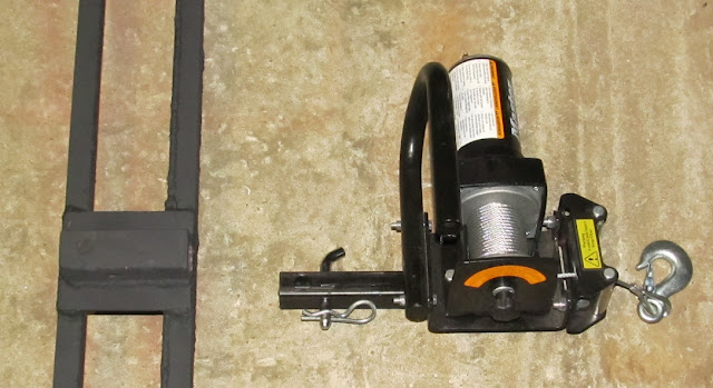 I made a Truck bed mounted winch | DIY Go Karts