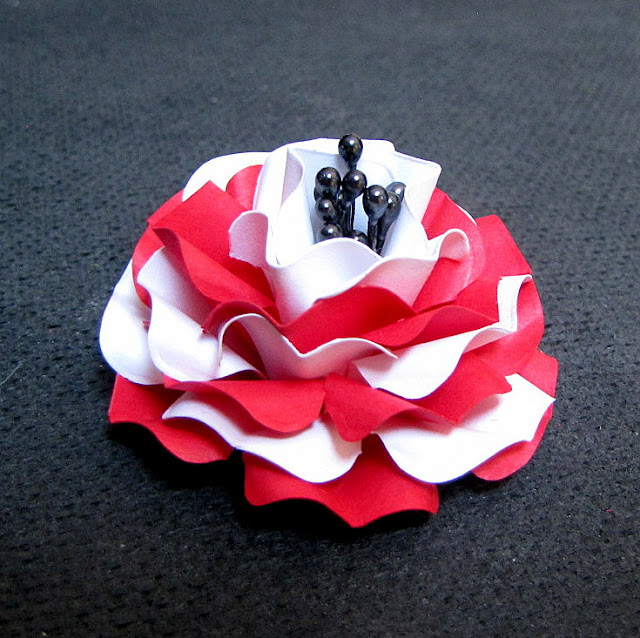 Ruffled Flower Tutorial | Embrace Serendipity