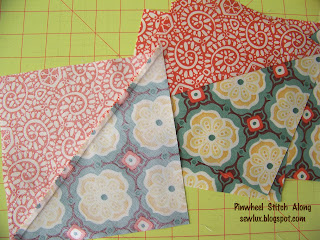 Sew Lux Fabric : Blog: Pinwheel Stitch Along: Week 2 - Stitch Your Blocks