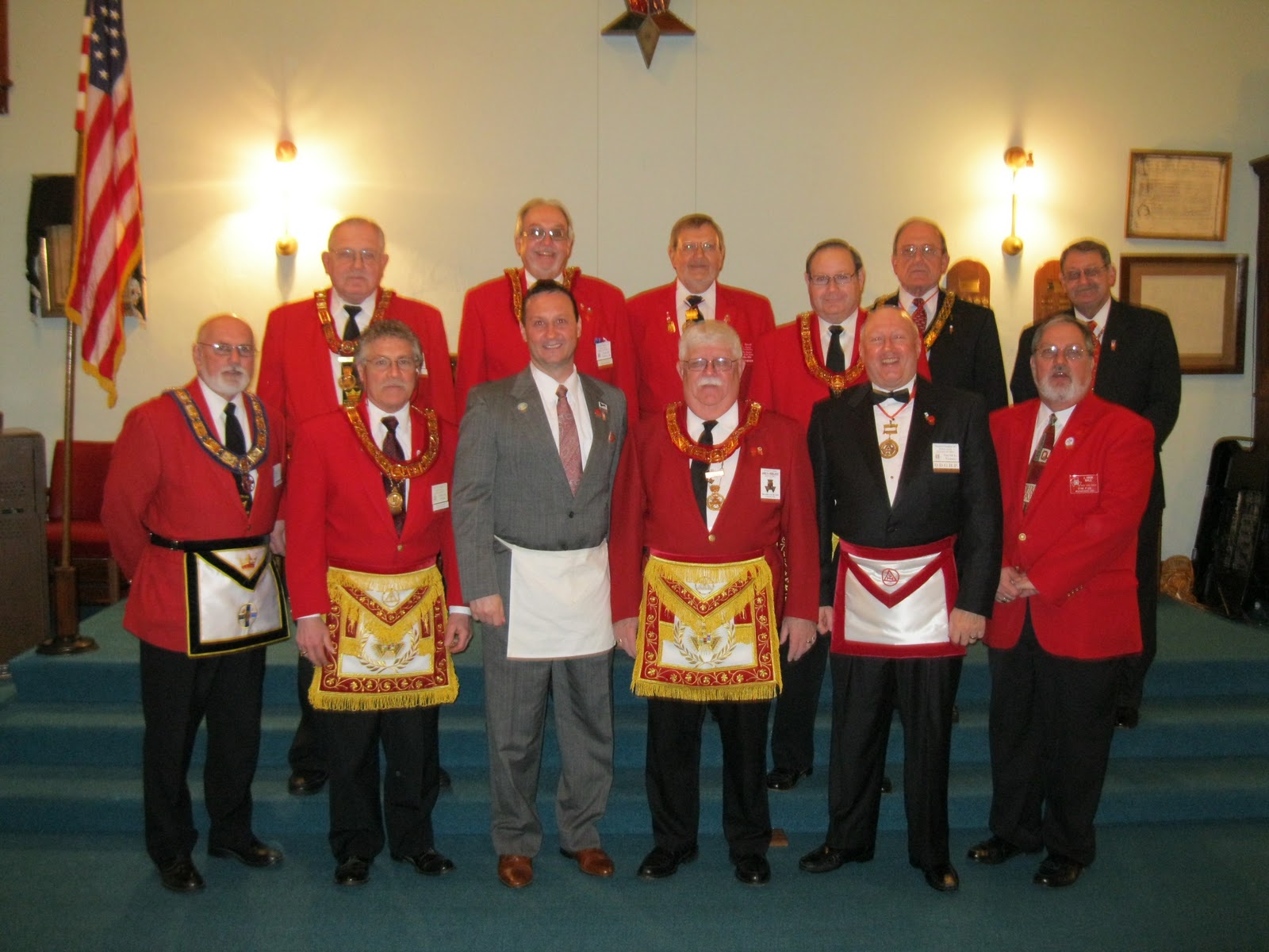 The Grand High Priest of the Grand Chapter of Royal Arch Masons of Ohio ...