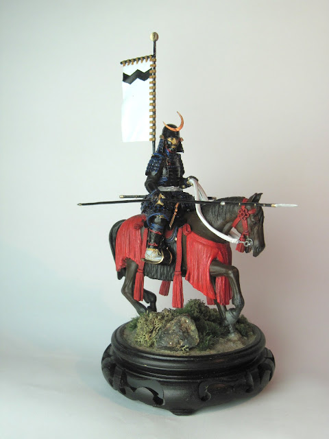 90mm Mounted Samurai from Poste Militaire - Figure Ready for Inspection ...