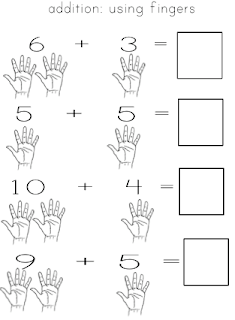 K: double stuffed: Addition using Fingers