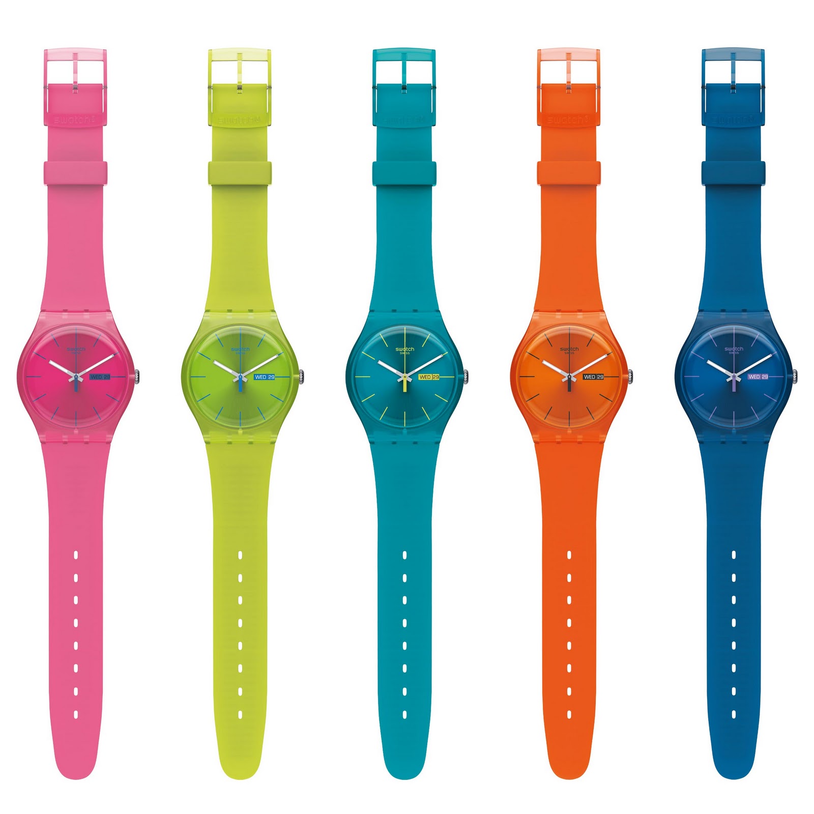 SWATCH NEW GENT COLOURED COLLECTION