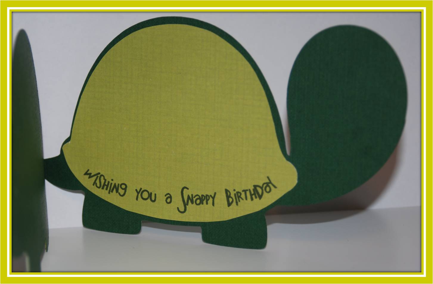 My Paper Love: Turtle Birthday Wishes