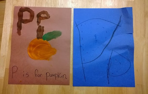 The cow jumping over the moon: Homemade Alphabet Book!