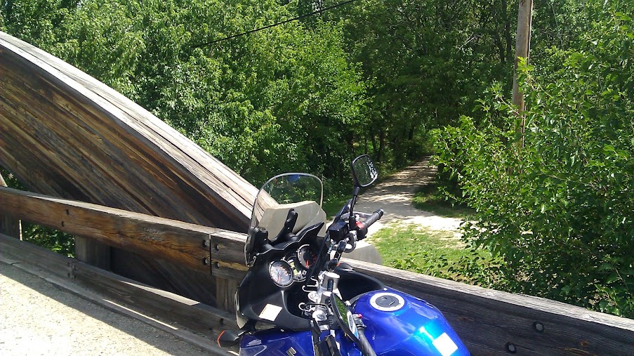 Found an unusual bridge | Kawasaki Vulcan Forum