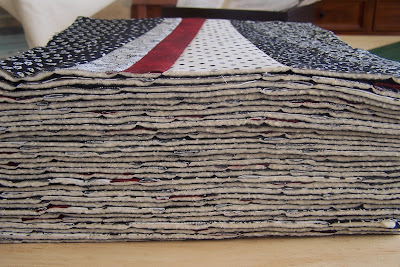 BubzRugz: Quilt As You Go Tutorial and Sashing QAYG blocks