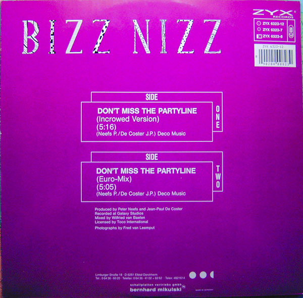 infiltra2: Bizz Nizz - Don't Miss The Partyline