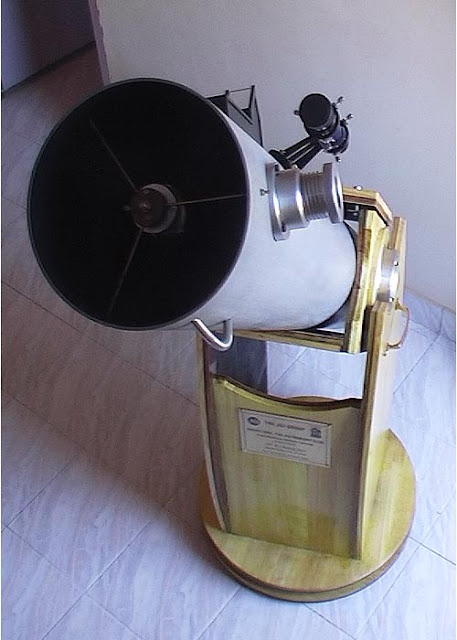 DIY BLOG: 8" Reflector Telescope built for college