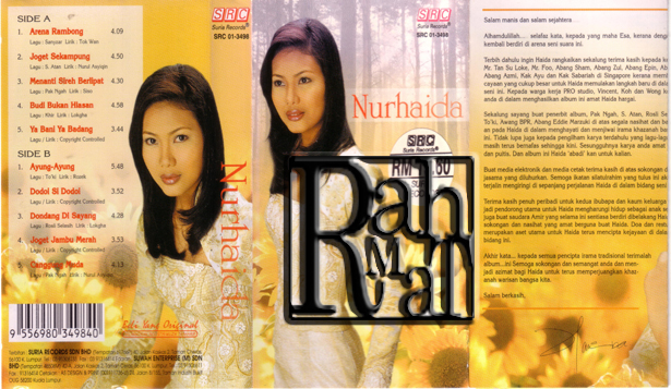 NURHAIDA – NURHAIDA (2001) | Nostalgia Lagu-Lagu Melayu