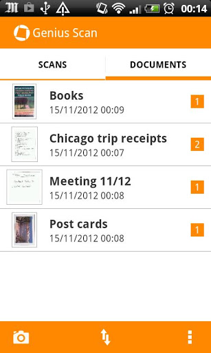 Genius Scan v1.1 for Android