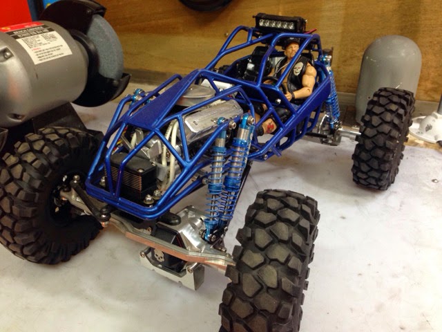 Custom Made Rc Rock Bouncer Chassis For Sale Wraith Yeti Type Crawler Ebay