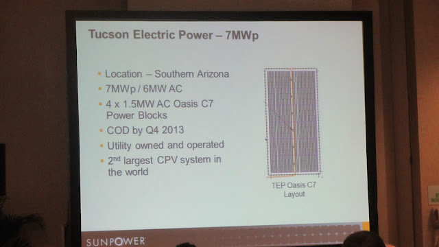 SunPower C7 Tracker Update at CPV USA 2012 | GUNTHER Portfolio