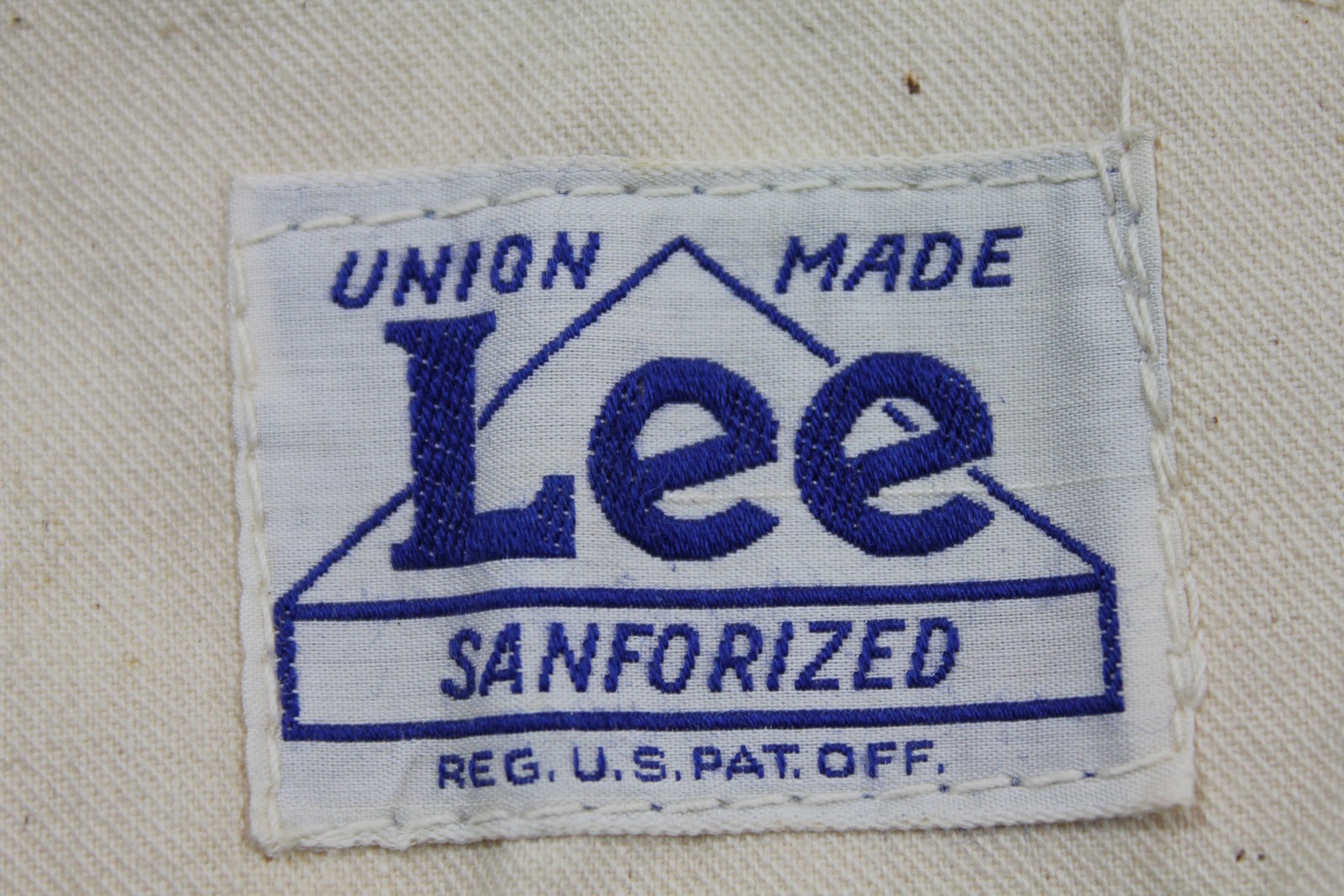 The San Fernando Valley Mercantile Co.: 1940's era Union Made Lee ...