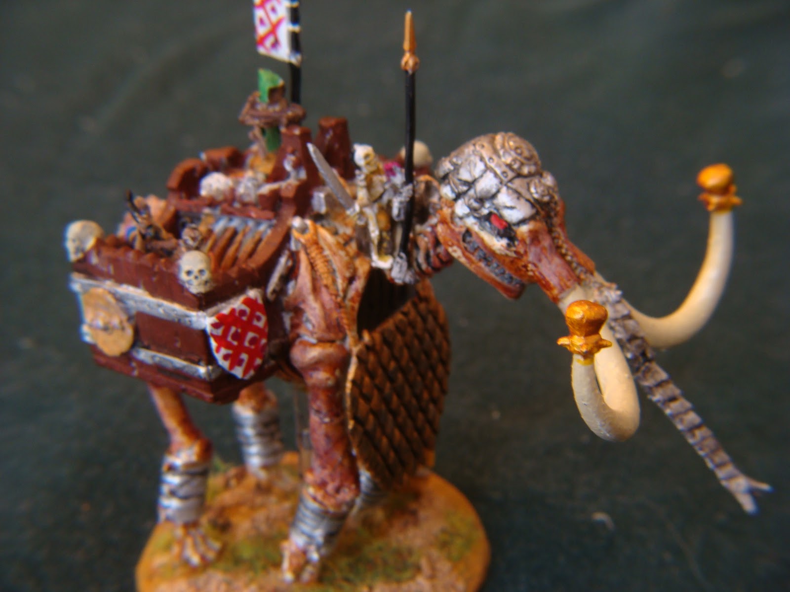 Captain's Blog: Undead War Mammoth by Grenadier Miniatures