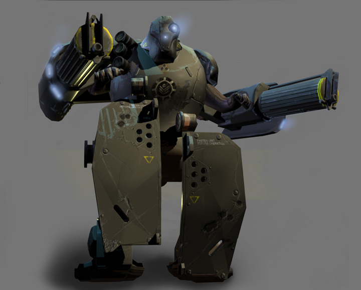 Som Downs: Gears of War 3 - C.O.G. Silverback - Day 5.5 - Finished Model