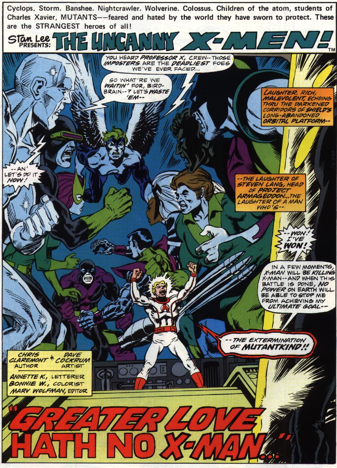 Diversions of the Groovy Kind: Making a Splash: Dave Cockrum's X-Men ...