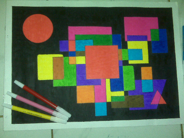 KARYA GAGAL tak BERATURAN: NIRMANA warna