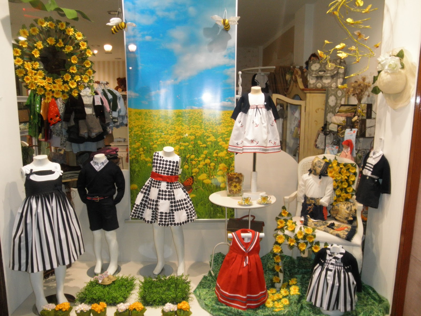 VILLA FÁBULA MODA INFANTIL: NUEVOS ESCAPARATES DE PRIMAVERA