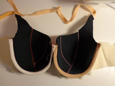 SIGRID - sewing, knitting: Testing a bra pattern