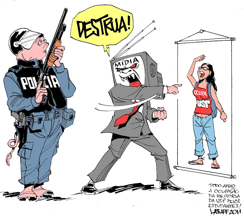 Latuff: Todo apoio a ocupação da reitoria da USP pelos estudantes ...