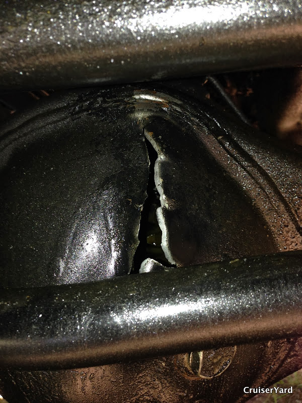 Cracked housing on the front diff | IH8MUD.com Forum | Toyota, Lexus ...