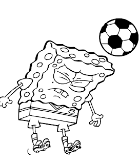 Free Kids Coloring: SpongeBob Coloring 12