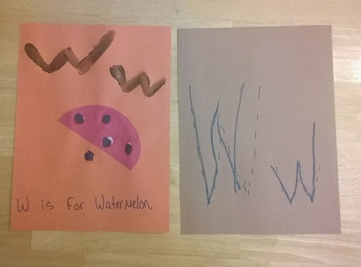 The cow jumping over the moon: Homemade Alphabet Book!