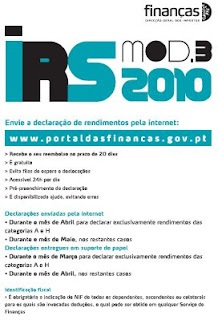 Contabilistas Certificados: IRS - Modelo 3 via internet