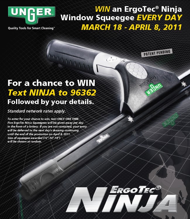 Robinson-Solutions Professional Window Cleaning: Free Unger ErgoTec ...