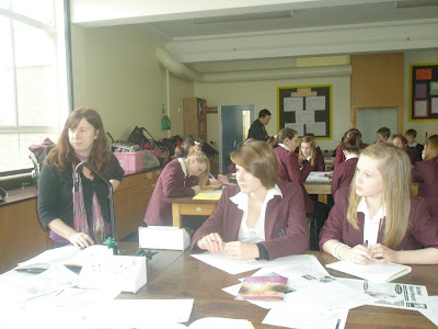 La Xon i el món: 9 de març, visita a Hellesdon High School