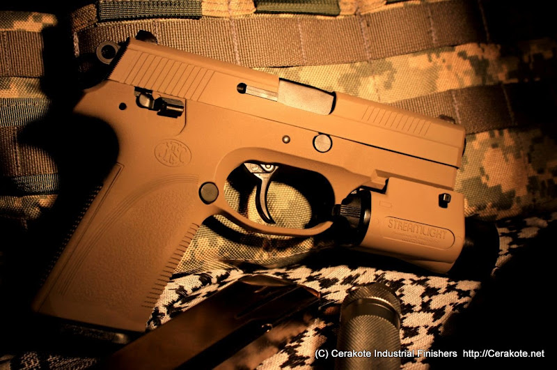 Custom FNP .40 with Streamlight all in FDE | FN Herstal Firearms