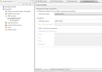 提姆碎碎唸: [初探JavaEE6] 使用Eclipse與GlassFish開發JEE6應用程式 (Part I -- JPA & EJB)