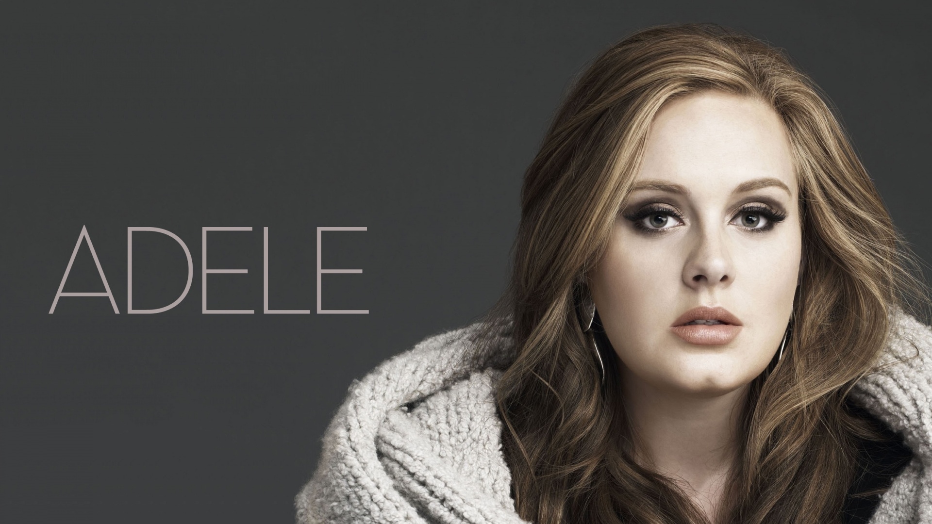 Adele Face - Mystery Wallpaper