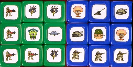 Army vs Aliens Surprising Amount of Choice for a Dice Game | Army vs ...