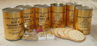 Reproduction World War Two rations