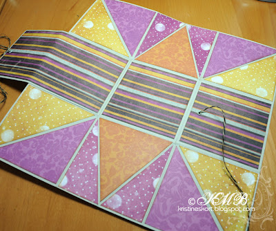 inkido: Tutorial ~ Folded Handbag Card