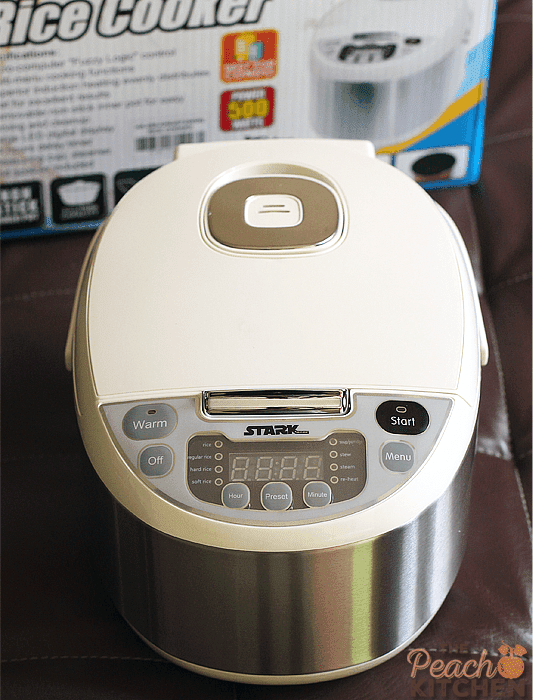 Stark Rice Cooker from CDR King - The Peach Kitchen