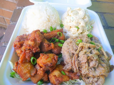 A Plate Lunch: 808 Grinds Food Cart - Pechluck's Food Adventures