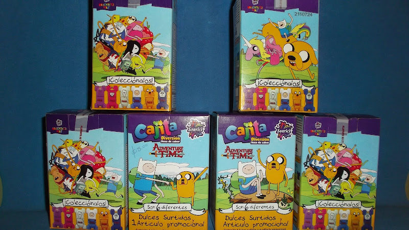 Cajita Sonrics Hora De Aventura Coleccion Completa 6 Pzs - $ 195.00 en ...