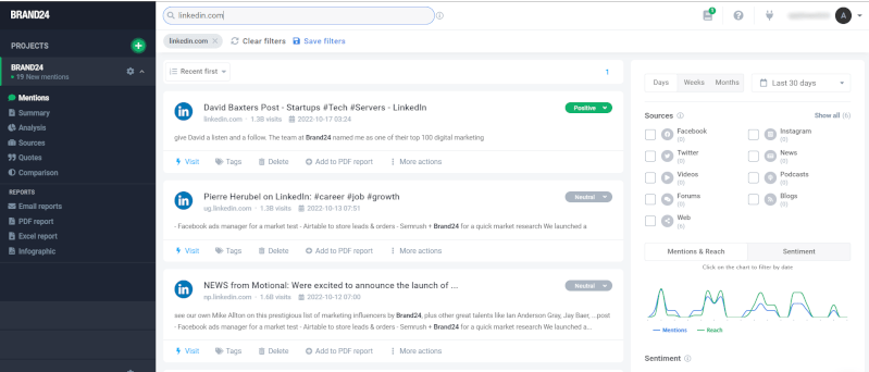 How To Run Linkedin Monitoring Tools And Tips [2023] Brand24