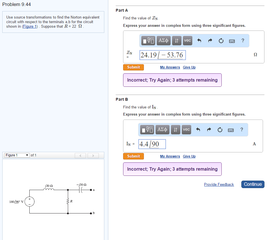Solved Use Source Transformations To Find The Norton Equi