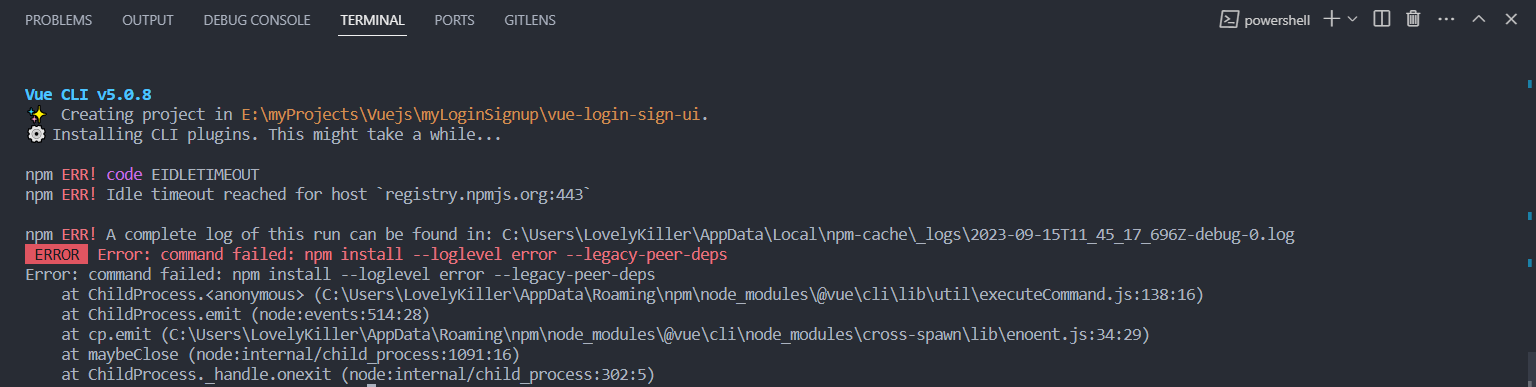 Solve npm ERR ‘when I typed npm command Solve npm ERR ‘when I typed npm command