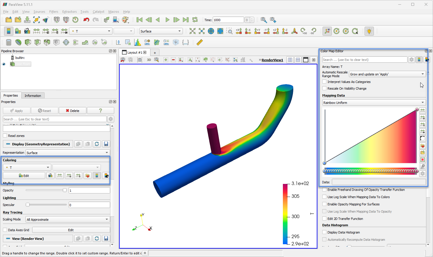 How To Plot Over Line In Paraview Knowledge Base Simscale