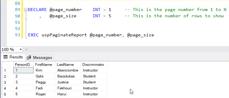 How to use OFFSET – FETCH – SQLDevMty How to use OFFSET – FETCH – SQLDevMty