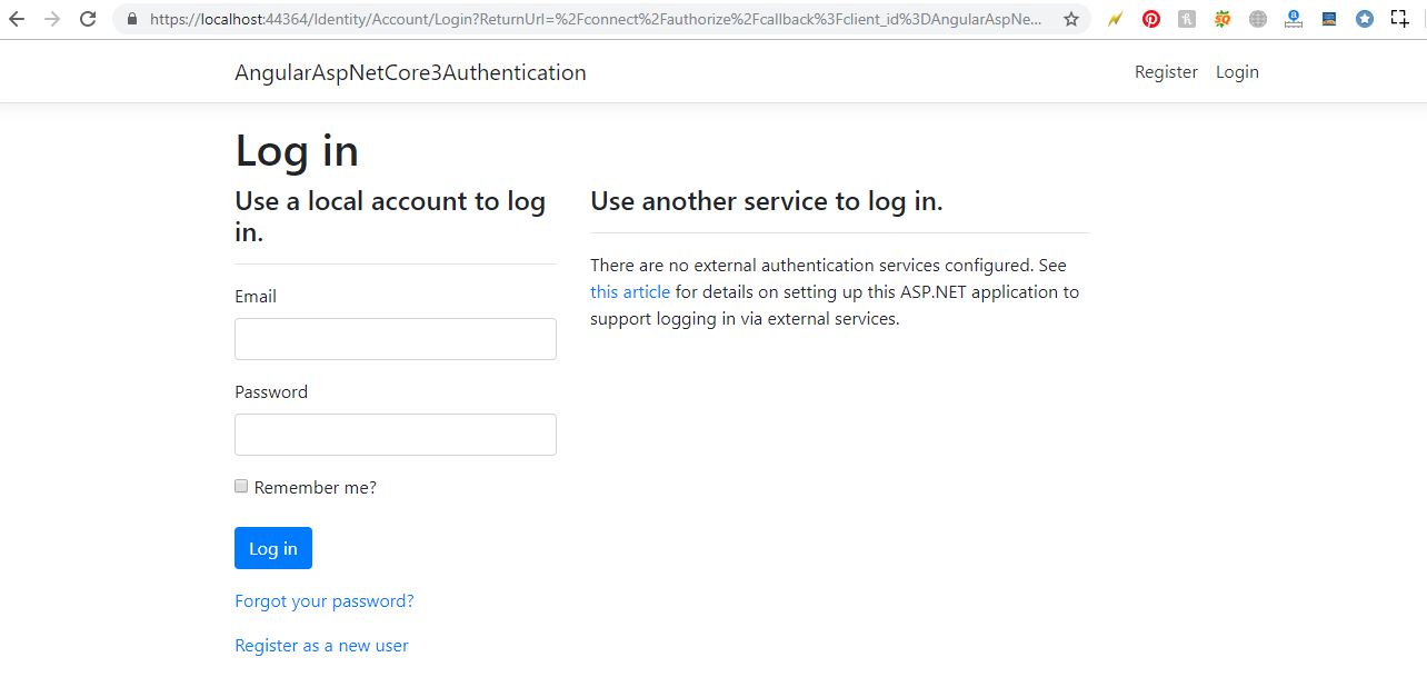 Successfully Added Authentication To Angular 7 App Us