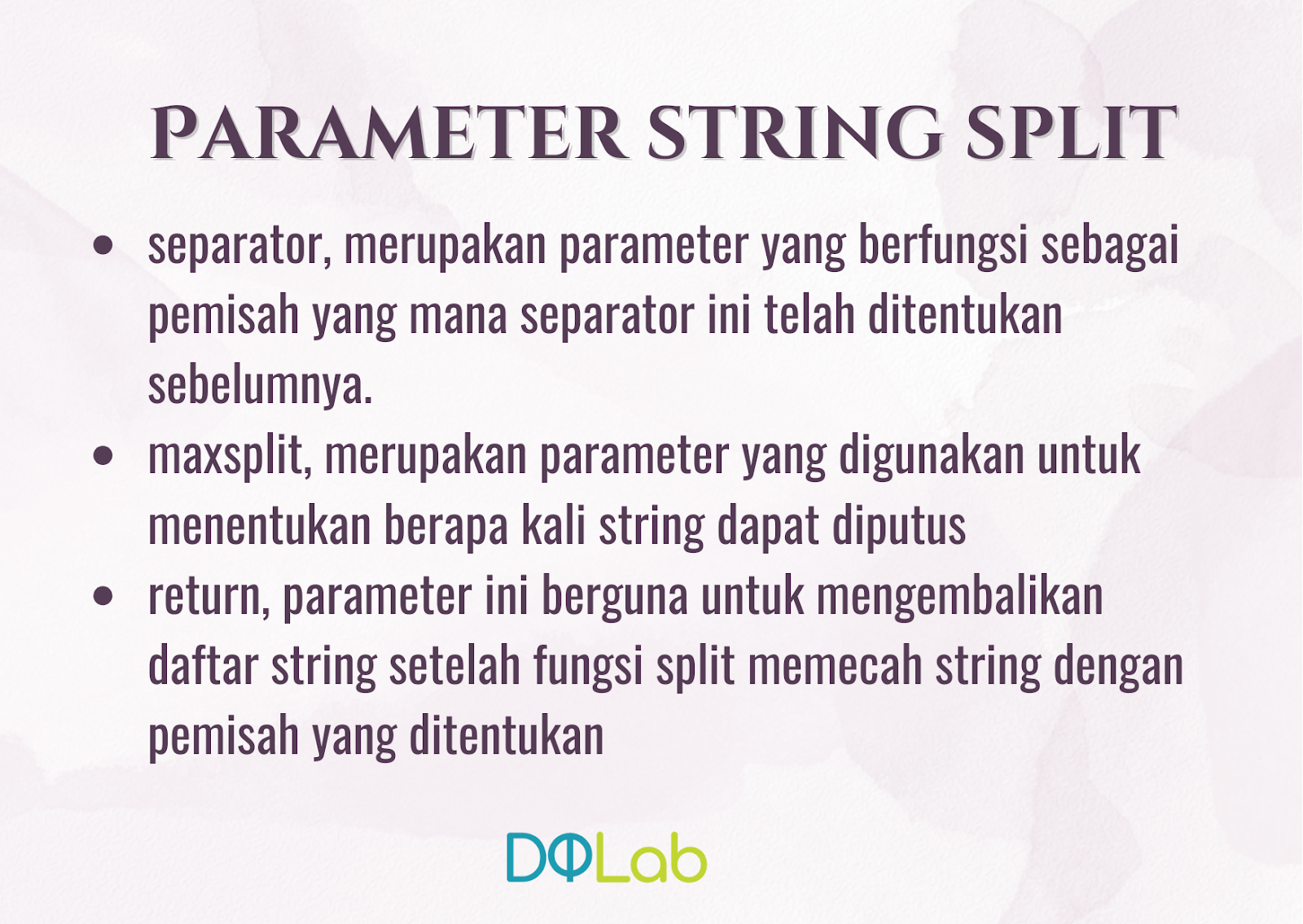 Pahami Fungsi String Split pada Python Pahami Fungsi String Split pada Python