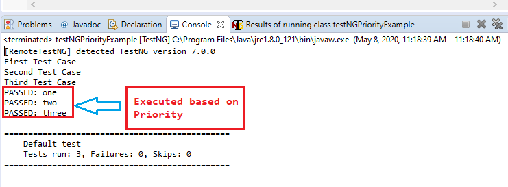 TestNG @Test Priority in Selenium | H2kinfosys Blog TestNG @Test Priority in Selenium | H2kinfosys Blog