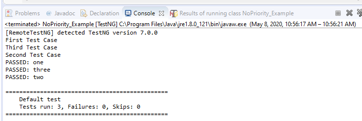 TestNG @Test Priority in Selenium | H2kinfosys Blog TestNG @Test Priority in Selenium | H2kinfosys Blog