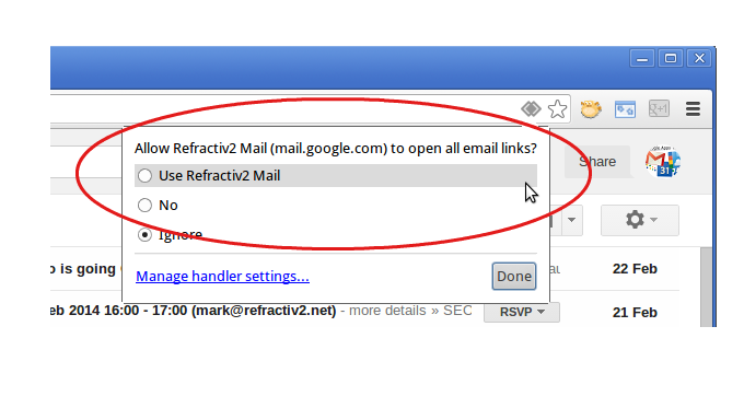 Configure Chrome With Service Handlers Workspace Tips